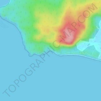 Neil's Cove topographic map, elevation, terrain