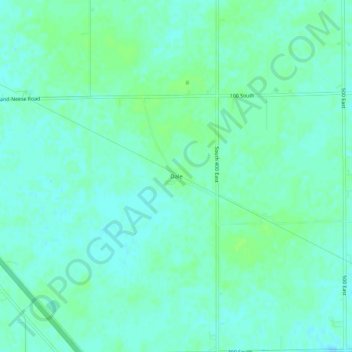 Dale topographic map, elevation, terrain