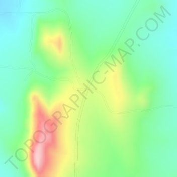 Ol jogi conservancy gate topographic map, elevation, terrain