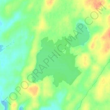 Turtle Lake topographic map, elevation, terrain