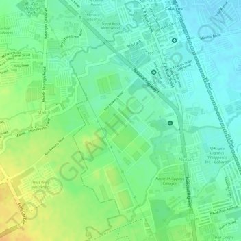 Sala topographic map, elevation, terrain
